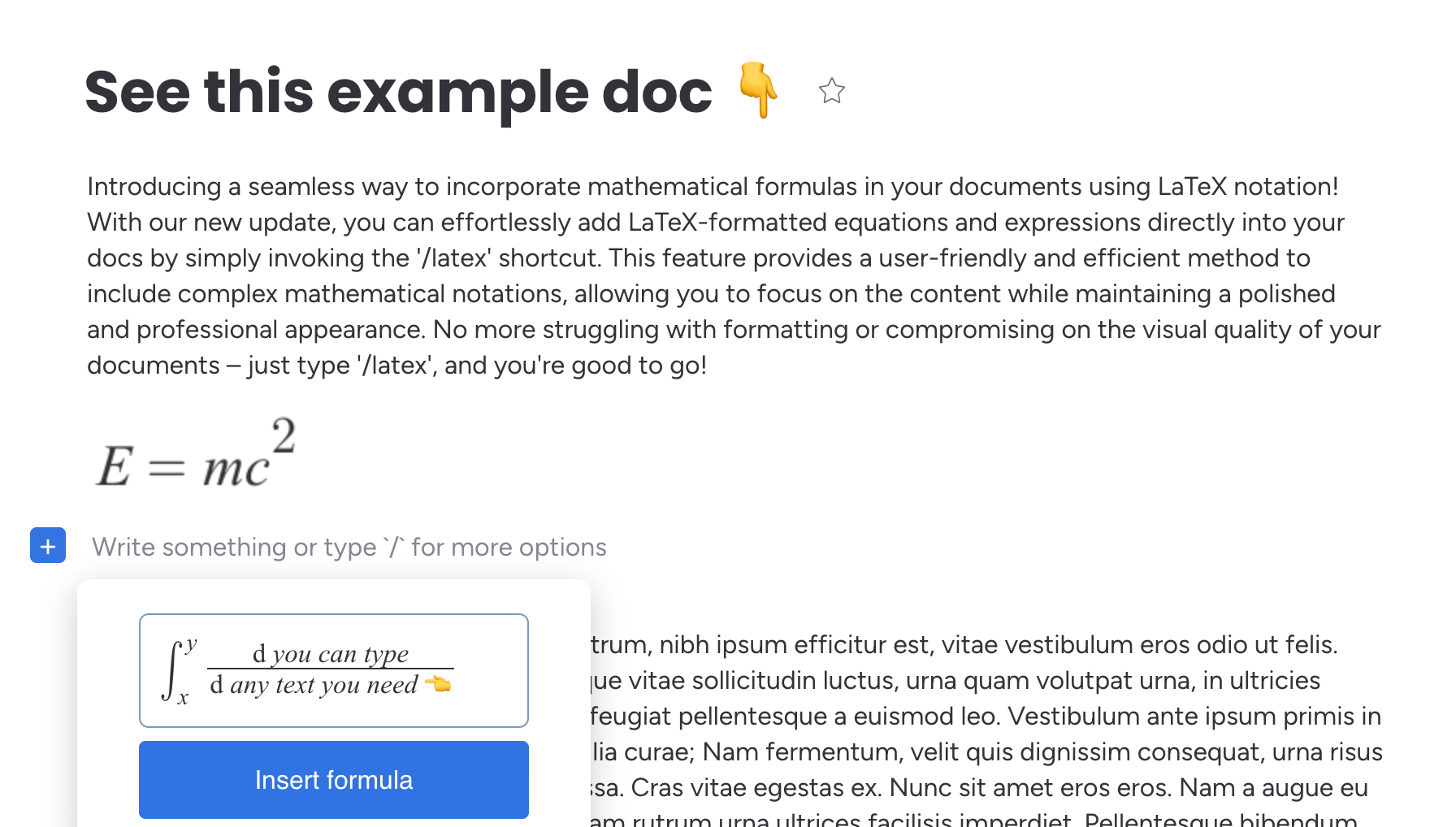Get Report LaTeX Math For Workdocs Markdown For Formulas Get Report LaTeX Math For Workdocs Markdown For Formulas